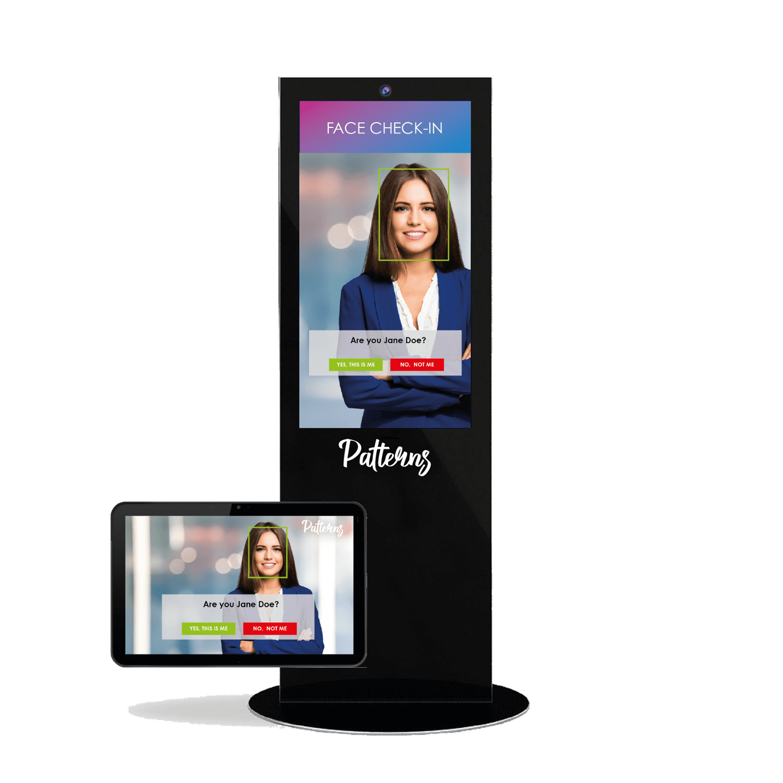 Face Recognition Check-in for Events | Patterns-Biometrics | Trakterm